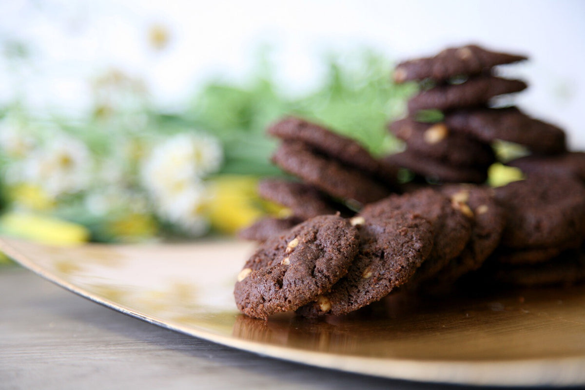 Chocolate Piñon Cookies – Chocolate Maven Bakery