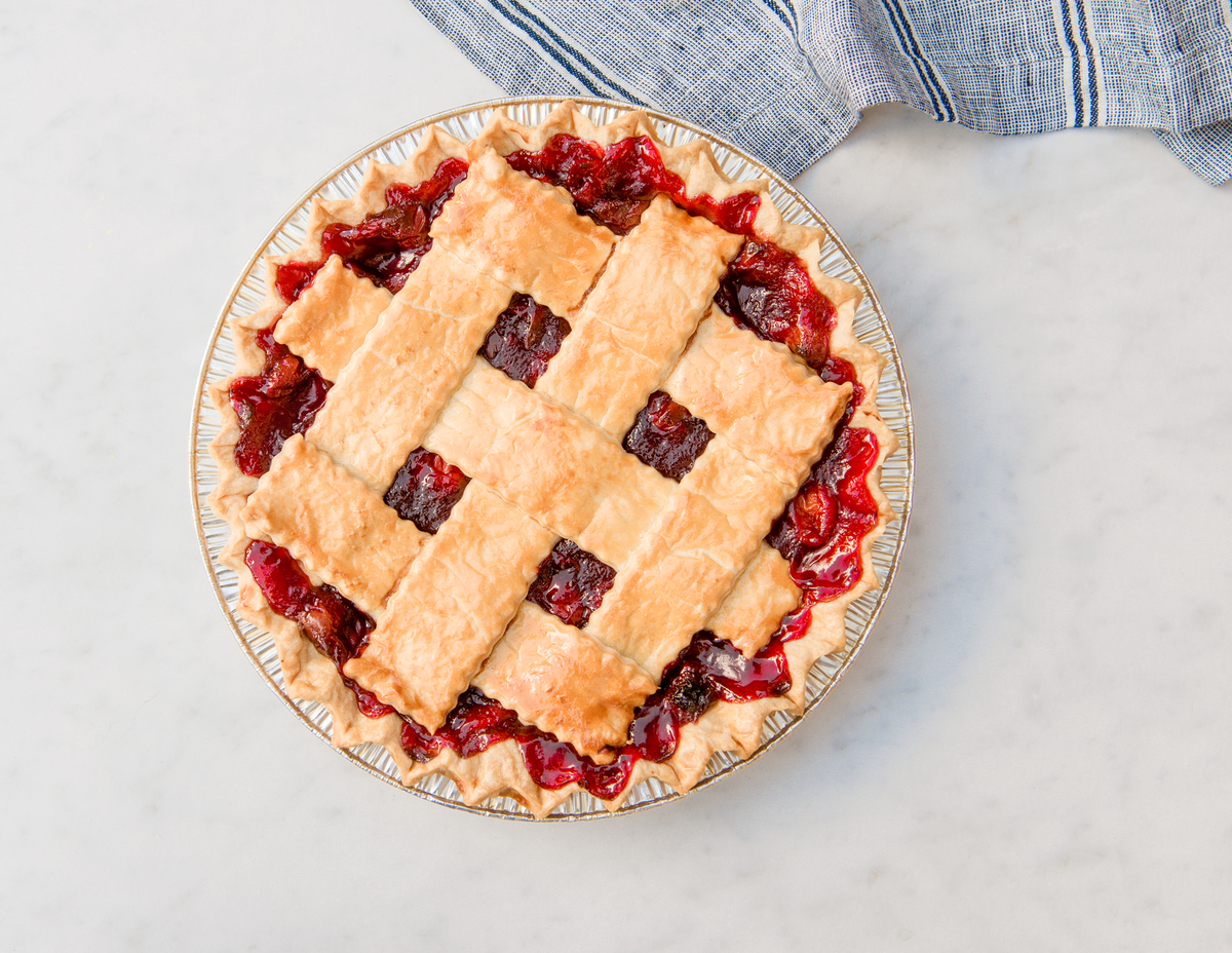 Cherry Pie with Lattice Crust – Chocolate Maven Bakery